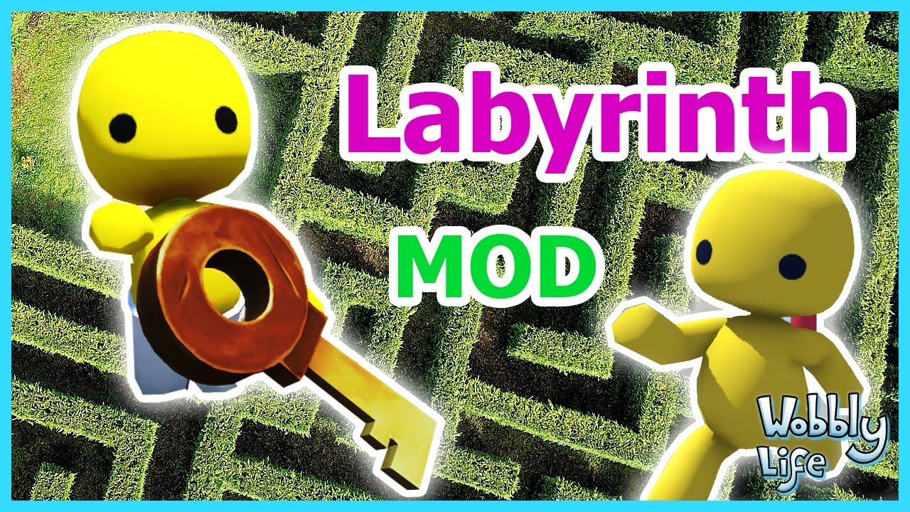 NEW MOD in Wobbly Life! Wir testen eine neue Mod aus. Das Labyrinth. # ...