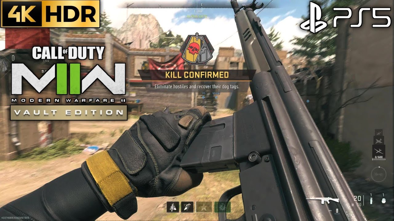PS5 MODERN WARFARE 2 Kill Confirmed Gameplay 4K 60FPS HDR | PS5 MW2 ...
