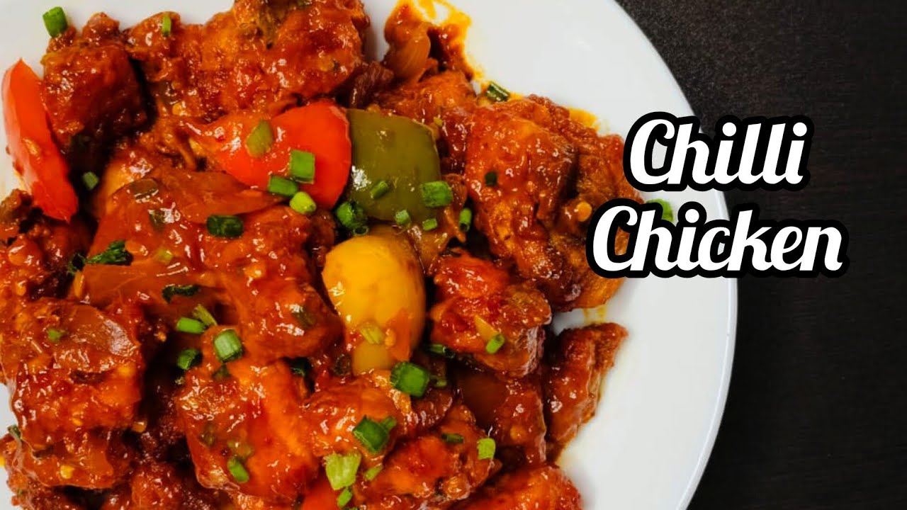 Restaurant Style Chilli Chicken l Chilli Chicken Recipe l ...