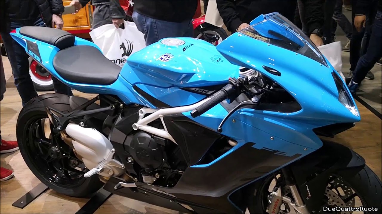 2019 Mv Agusta F3 & Brutale New Color Blu Luce & Grigio Notte Overview ...