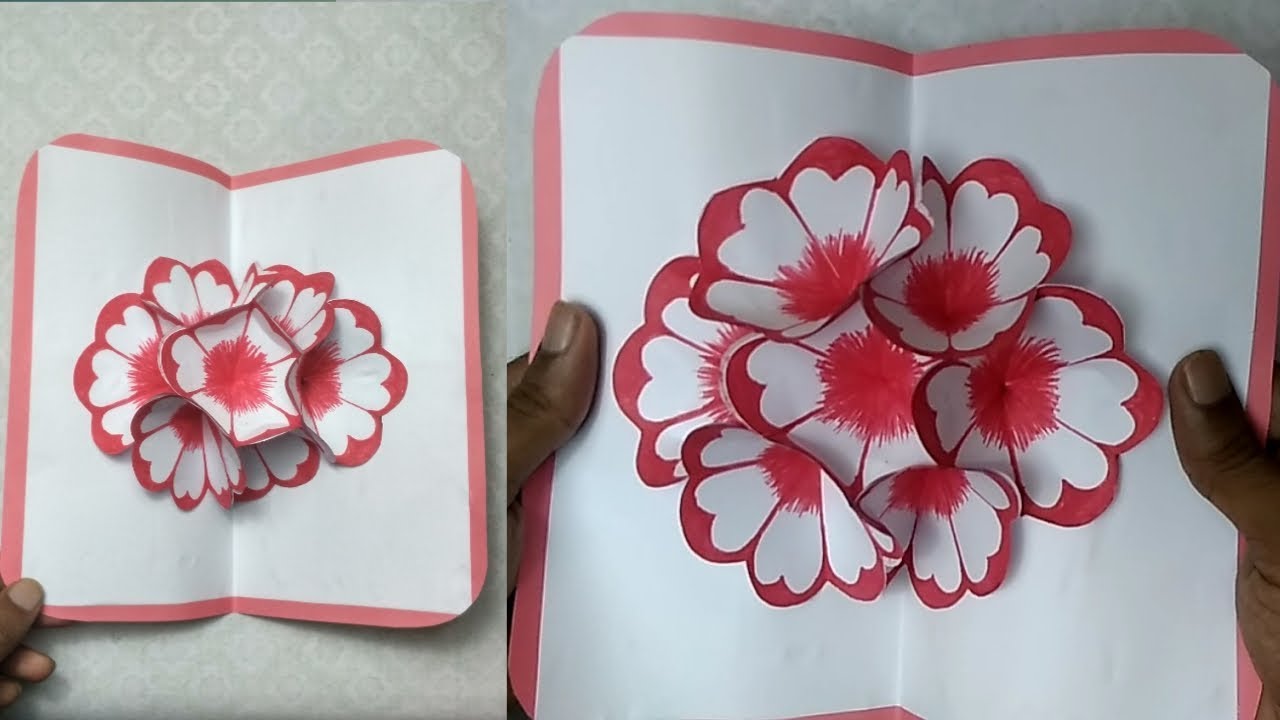 DIY 3D Flower Pop up Card Tutorial DIY Card Ideas Easy Paper Crafts diy-3d-flower-pop-up-card-tutorial-diy-card-ideas-easy-paper-crafts