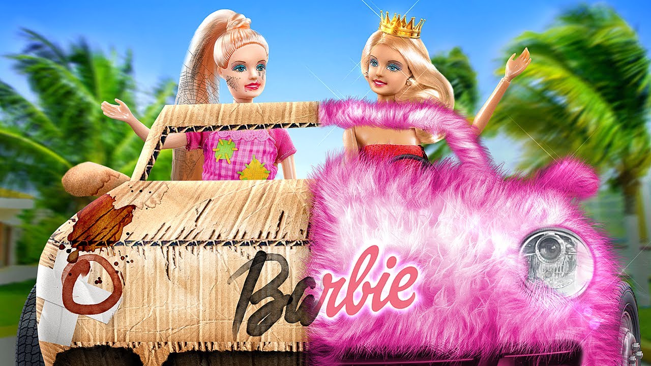 Barbie Rica vs Barbie en Quiebra - YouTube