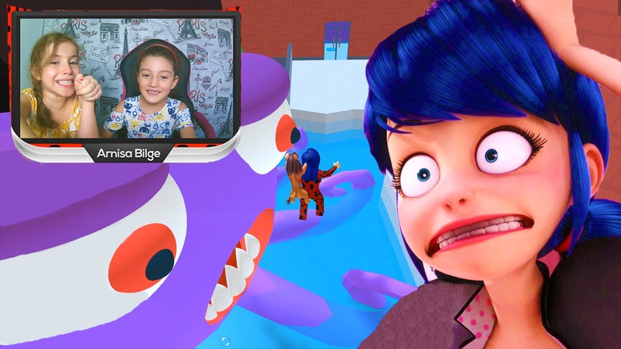 TEHLİKELİ AHTAPOT İKİ KIZI DA YEDİ - UĞUR BÖCEĞİ ŞOKTA 😱 ROBLOX LADYBUG ...
