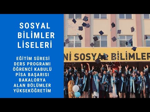 Sosyal Bilimler Liseleri (Avantaj-Dezavantajları, Ders Programı, YKS Başarısı, En İyi SBL Liseleri.)
