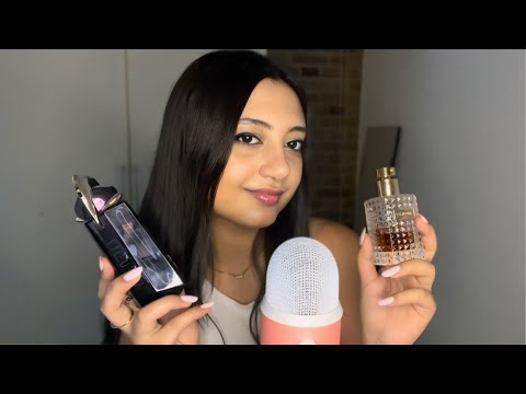 Yeni mikrofon | Parfümlerimi gösteriyorum | Türkçe ASMR 👠