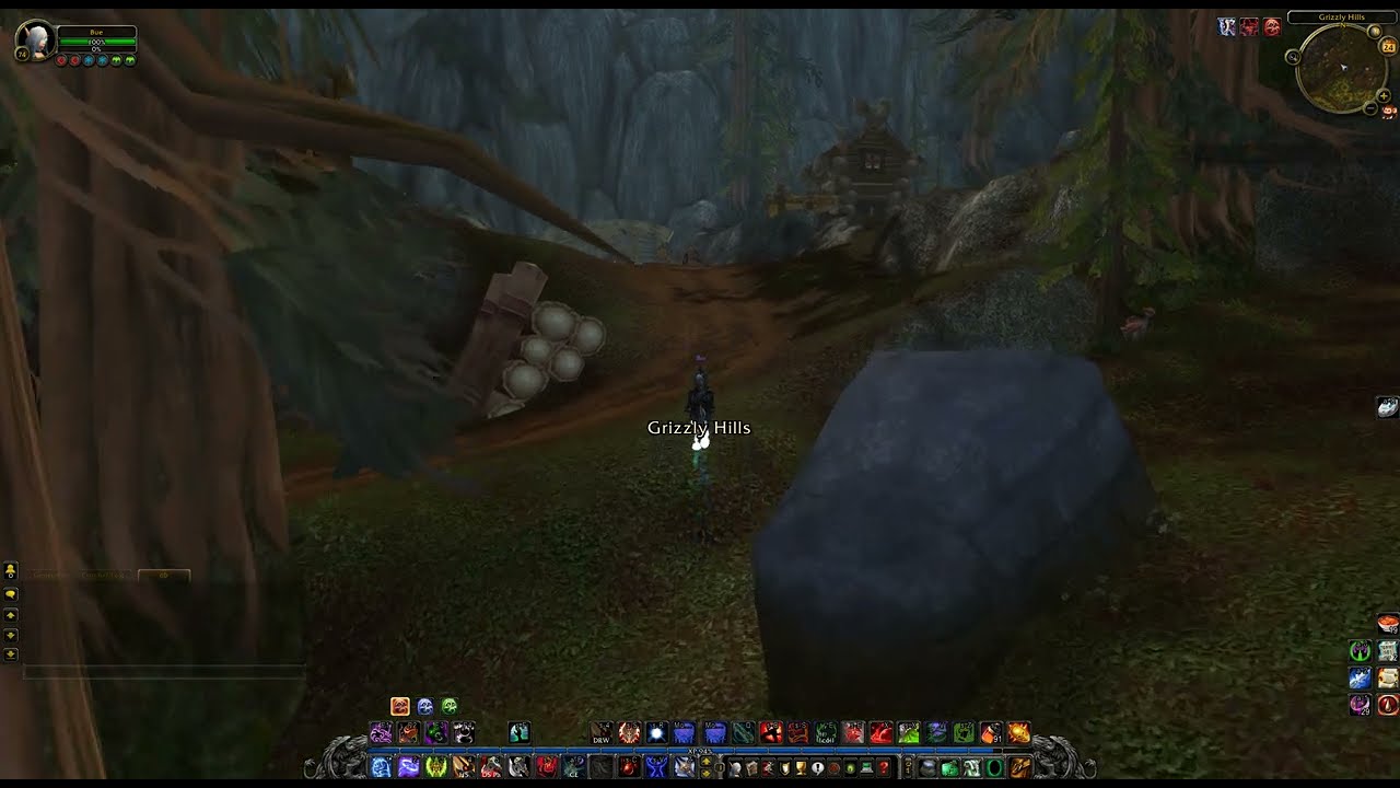 Hollowstone Mine Location, WoW Wotlk (Grizzly Hills) - YouTube