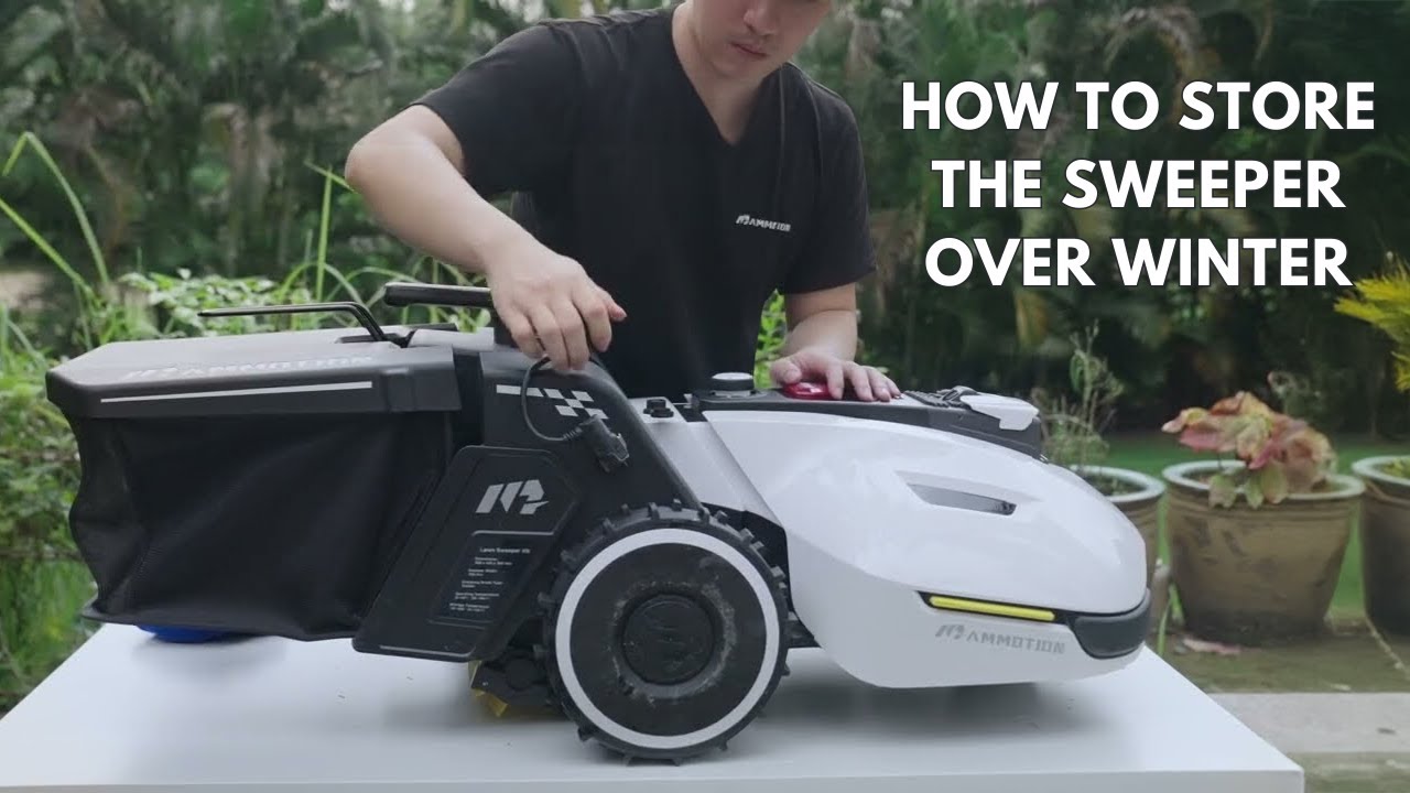 Mammotion Yuka Sweeper Kit Winter Maintenance - YouTube