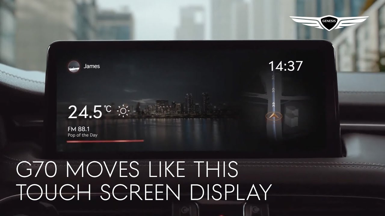 G70 | Moves Like This - 10.25" Touch Screen Display | Genesis - YouTube