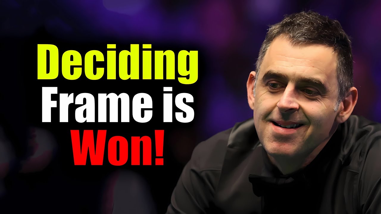 The Match Was Not Without Adventures for Ronnie O'Sullivan! - YouTube