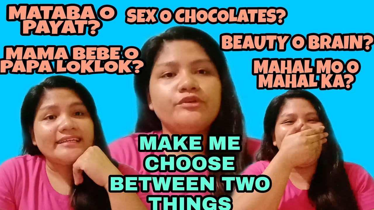 MAKE ME CHOOSE BETWEEN TWO THINGS EDITION VLOG 13 YouTube make-me-choose-between-two-things-edition-vlog-13-youtube
