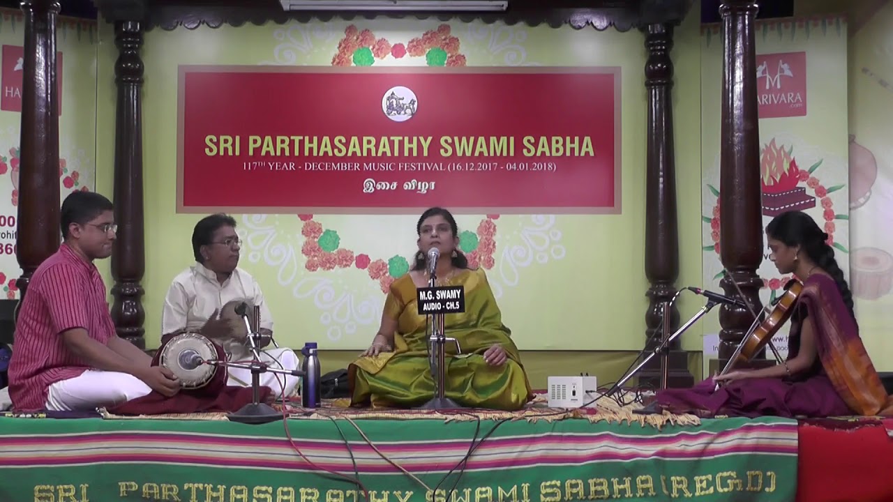 Gayatri Satya l Vocal l December Music Festival 2017 l Sri ...