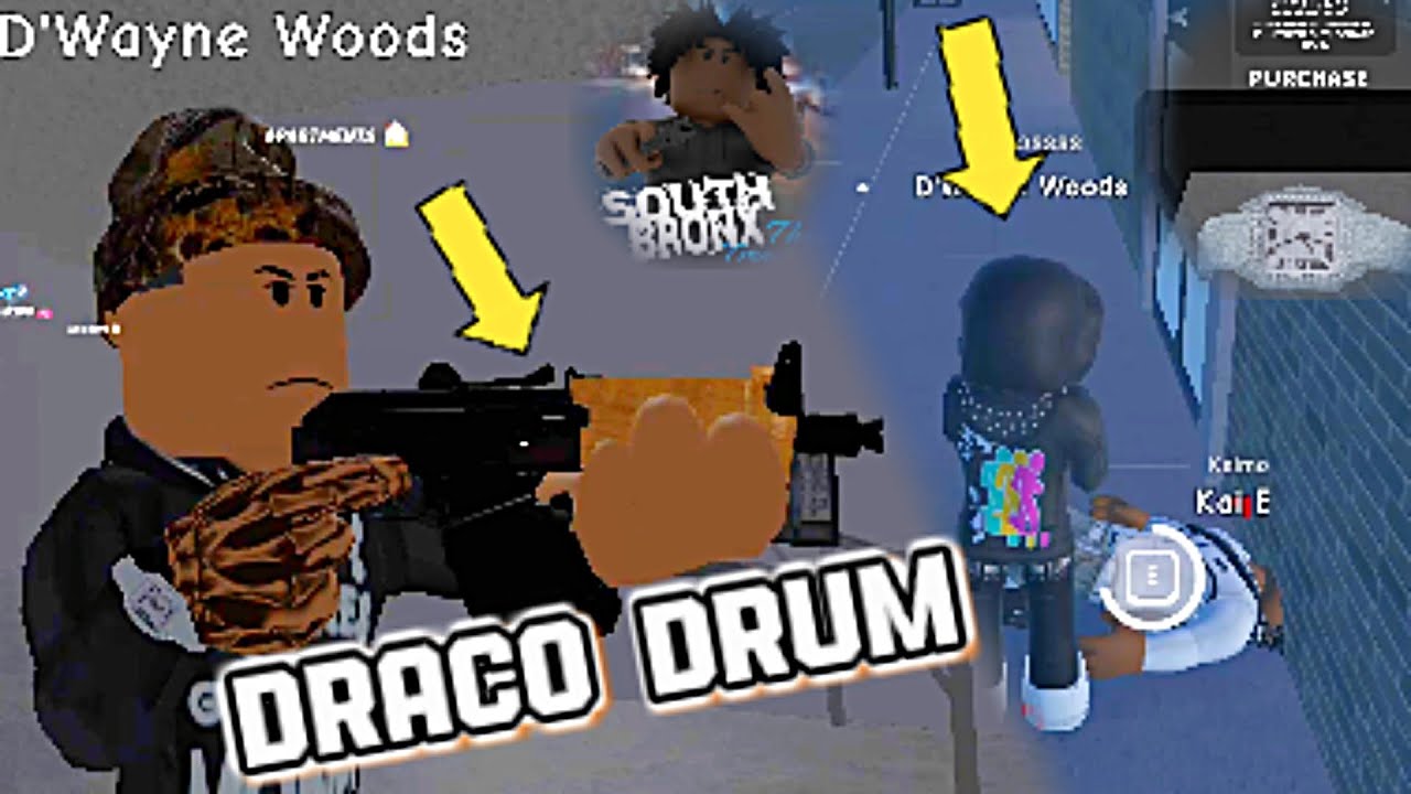 SLIDING WITH DRACO And BUYING 22K$ CARTIER WATCH | Roblox South Bronx ...