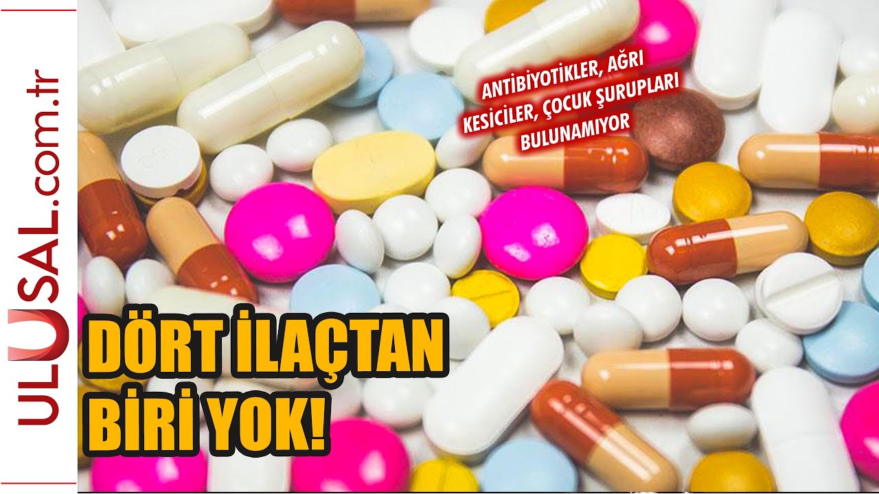 Dört ilaçtan biri yok! Krizin çözümü milli ilaç stratejisinde - YouTube