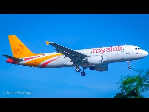 Royal Air Philippines Airbus A320-214 (RP-C9799) | Landing & Takeoff at ...