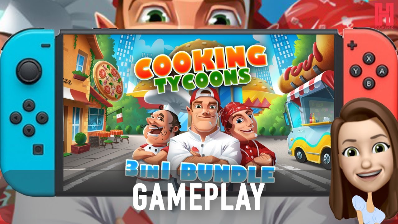 Cooking Tycoons 3 in 1 Bundle Nintendo Switch Gameplay - YouTube