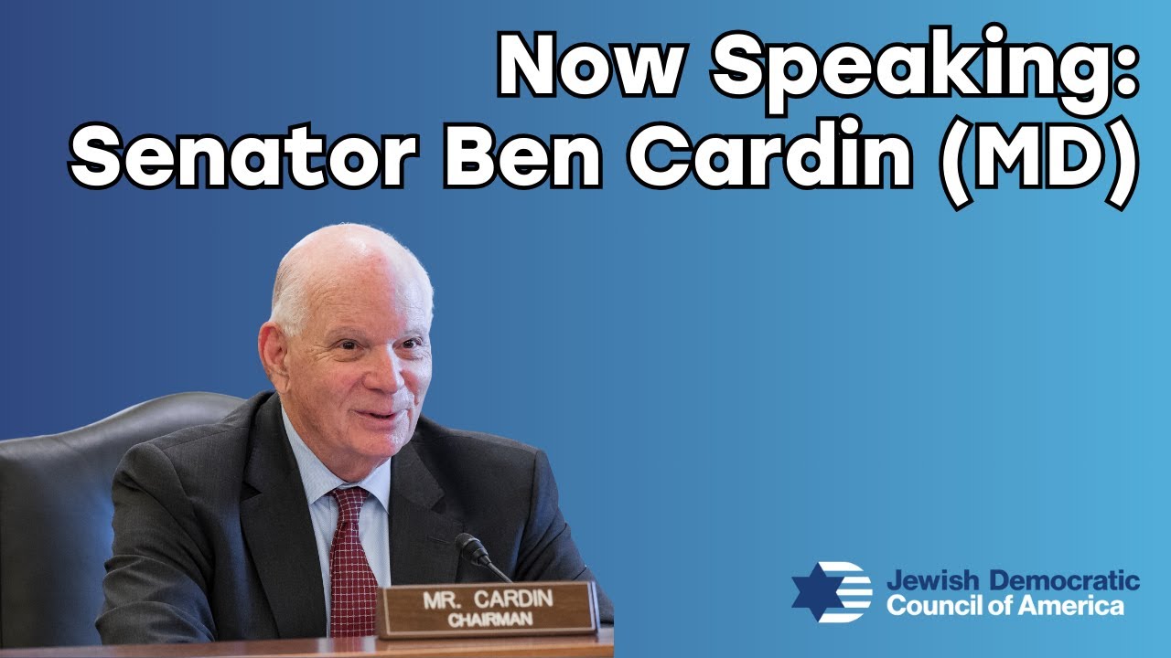 Sen. Ben Cardin: Kamala Harris "Understands" The Importance of U.S ...
