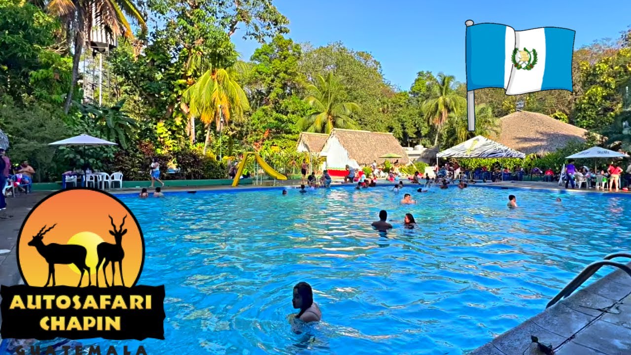 Guatemala 🇬🇹 Auto Safari Chapin , Zoológico y Piscina 🏊🏻‍♀️ - YouTube