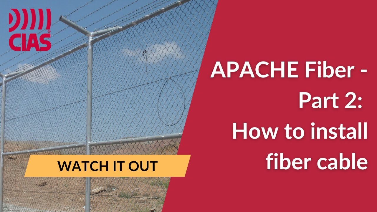 APACHE Fiber - Part 2 - How to Install Fiber Cable - YouTube