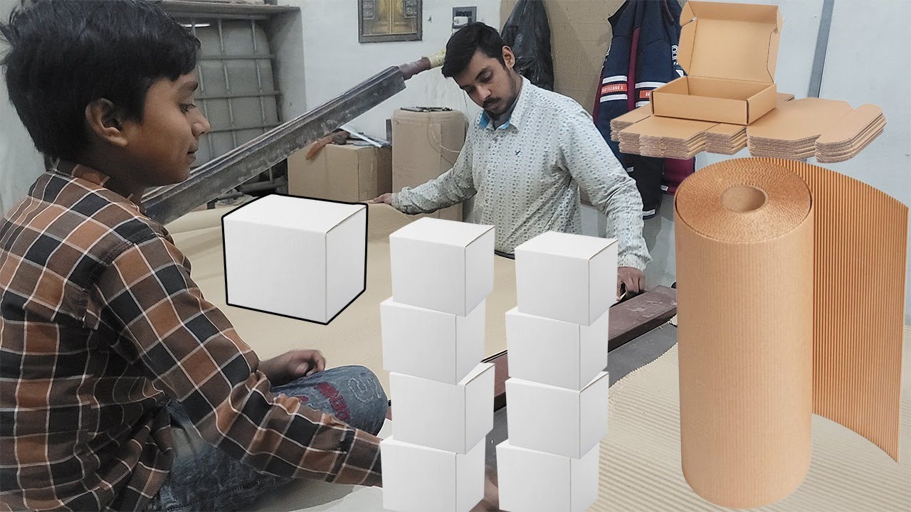 How These Young Men Make Packing Boxes To Earn Their Livelihood | Mass ...