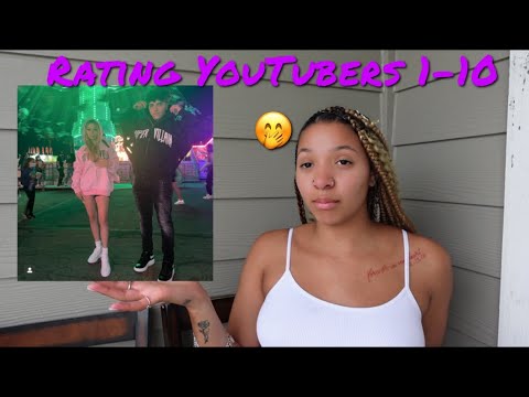 Rating YouTubers On A Scale Of 1-10 🫢😍 - YouTube