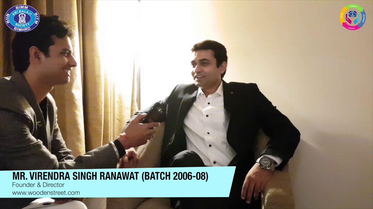 Interview with Mr. Virendra Singh Ranawat (Batch 2006-08) Alumni Meet ...