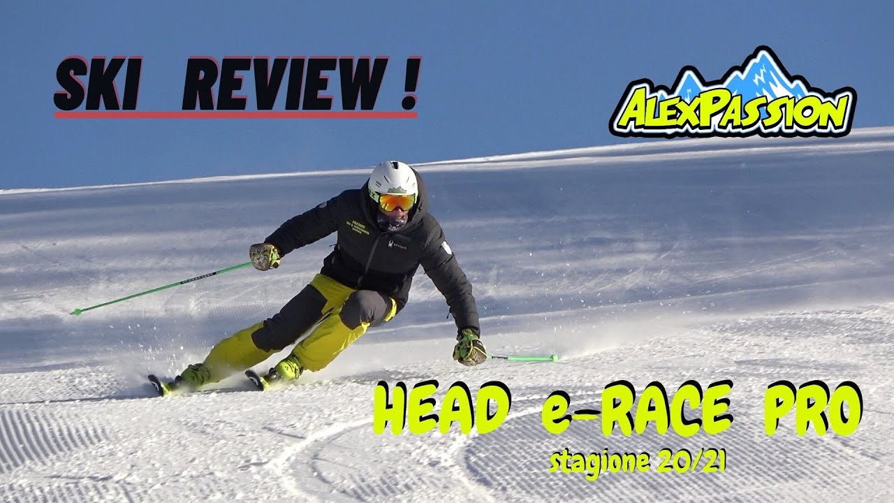 Sci Head e-Race Pro Ski-Test 2021 - YouTube