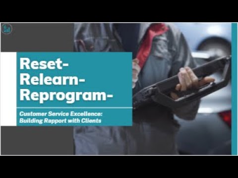 Reset - Relearn - Reprogram: Customer Service Excellence - YouTube