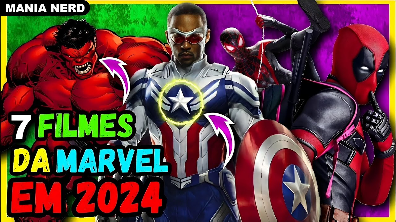 É OFICIAL!? TODOS OS FILMES DA MARVEL EM 2024 | #marvel - YouTube