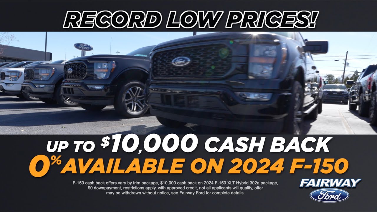 Ford Truck Deals at Fairway - YouTube