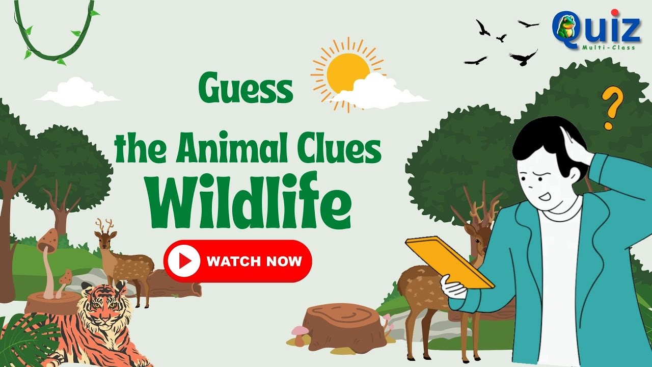 Can You Guess The Animal By Clues quiz? | Mind Game Quiz #animal - YouTube