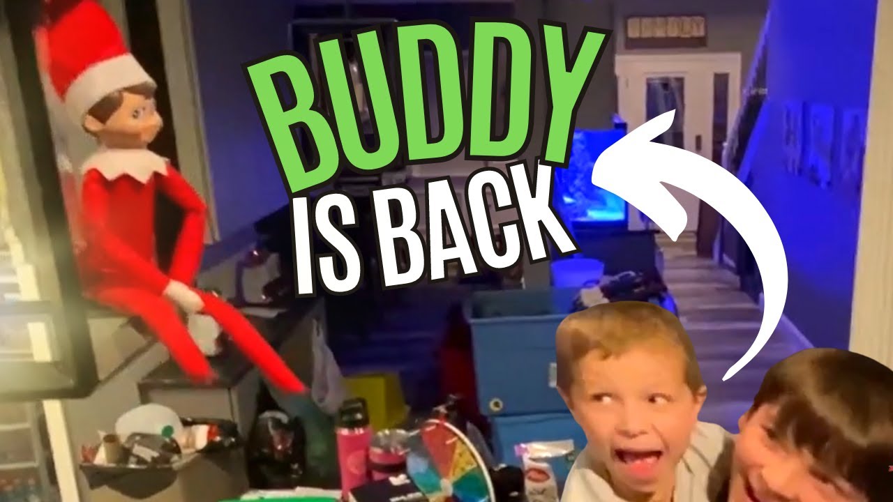 The Elf Is Back For Christmas | Bringing Buddy the Elf Back - YouTube