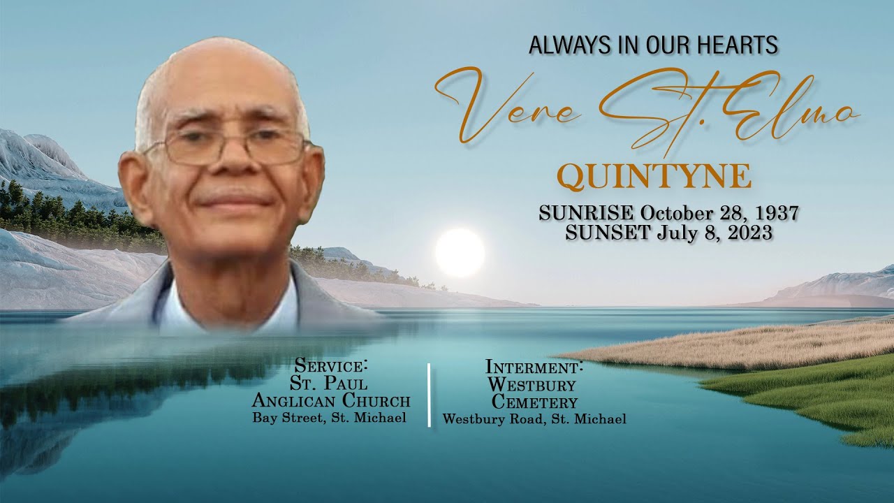 Always In Our Hearts - Vere St. Elmo Quintyne - YouTube
