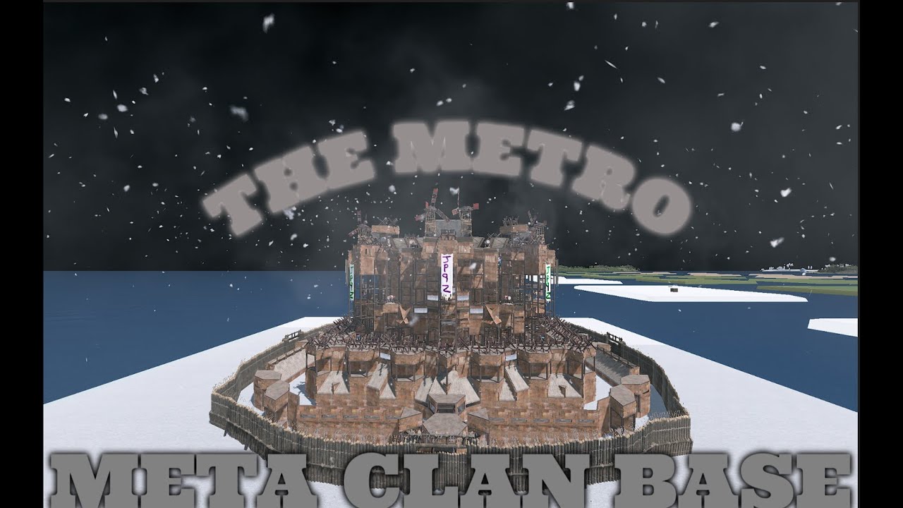 THE METRO NEW META 5X5 CLAN BASE - YouTube