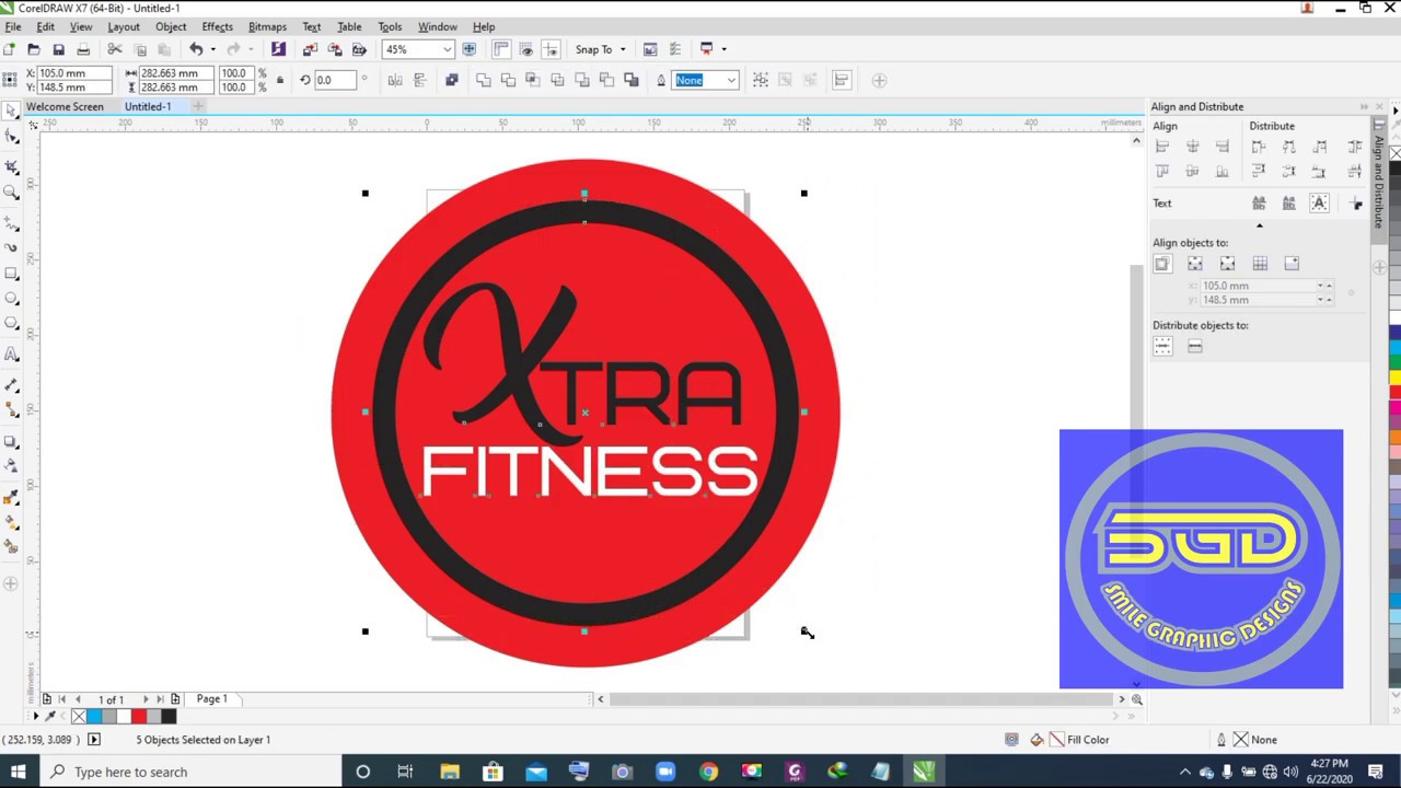 The Logo Design Process From Start To Finish ||Fitness Logo in ...