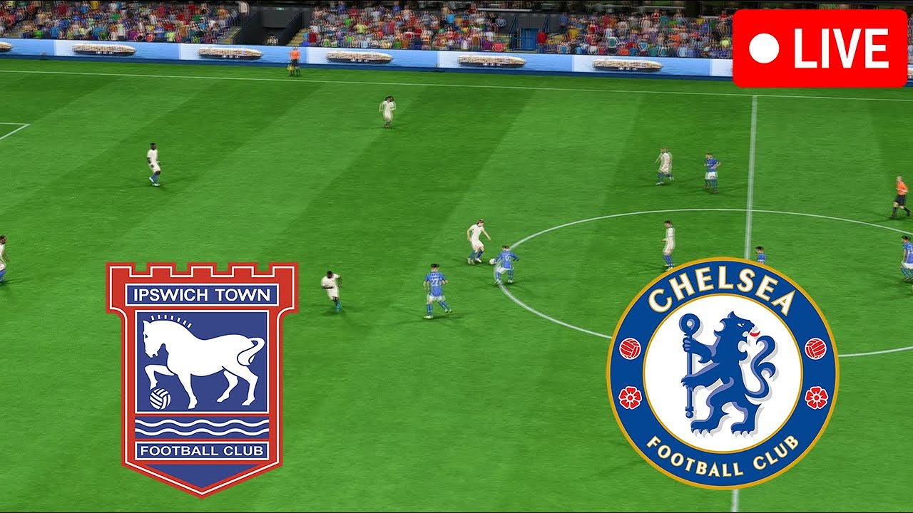 Ipswich vs Chelsea | Premier League 24/25 Live Full Match - 30 December ...
