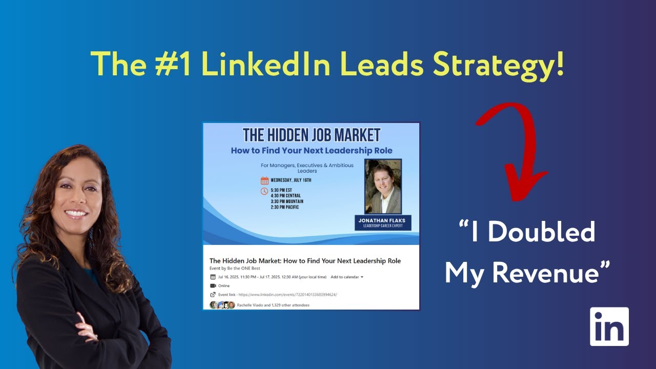 #1 LinkedIn Leads Strategy: The Little-Known System to 2-5X Sales - YouTube