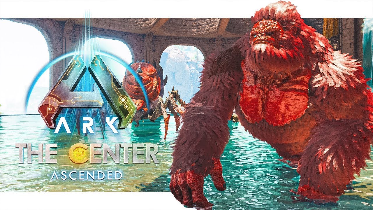 ALPHA THE CENTER BOSS SERVER OFFICIAL ARK ASCENDED ! - YouTube