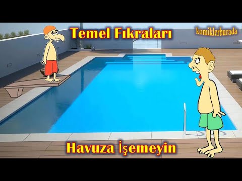 En Komik Fıkralar - Temel Fıkraları - 3 - Havuza İşemeyin