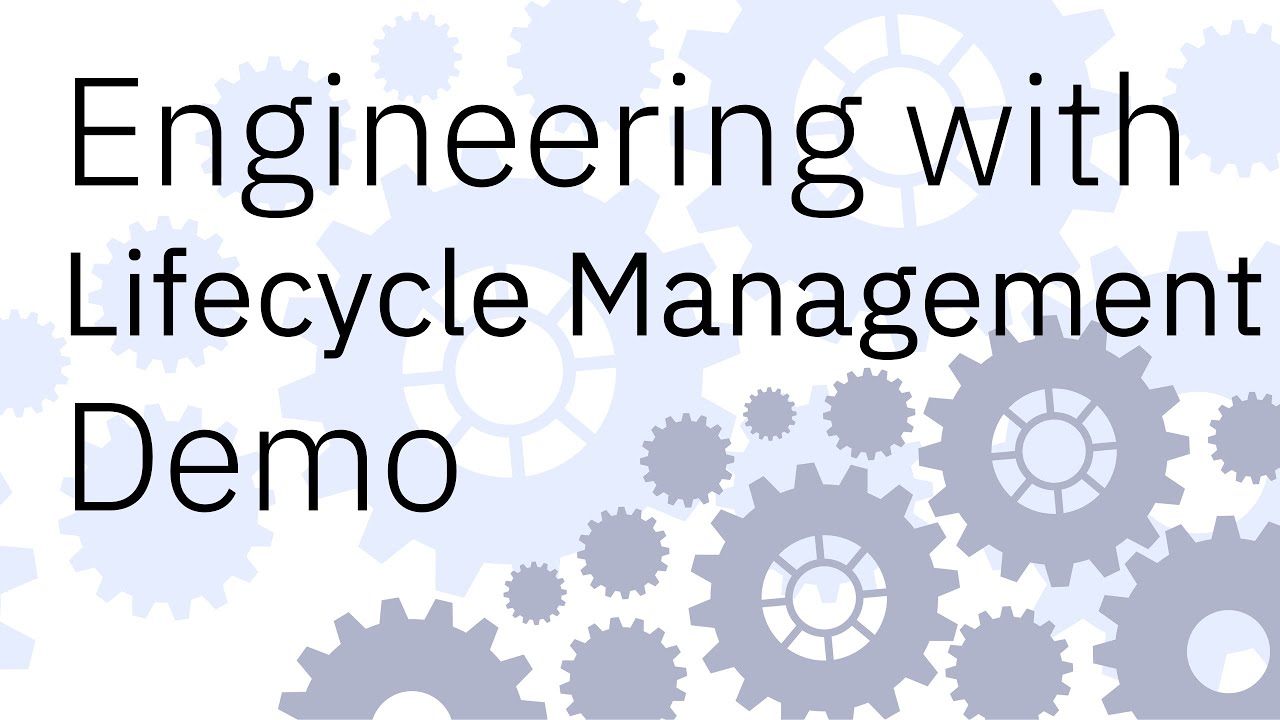 IBM Engineering Lifecycle Management Demo - YouTube