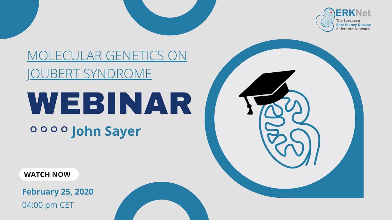 Molecular Genetics on Joubert Syndrome - ERKNet Webinar with John Sayer ...
