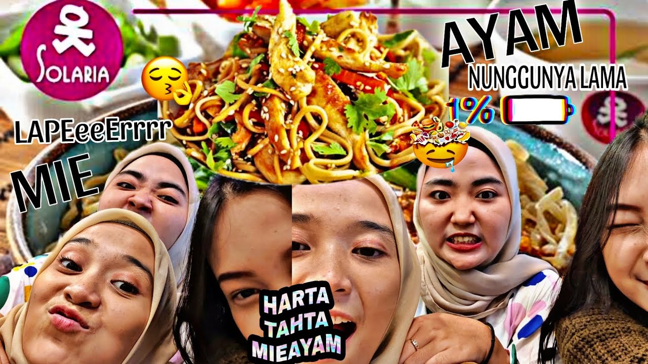 MIE AYAM SOLARIA!! - YouTube