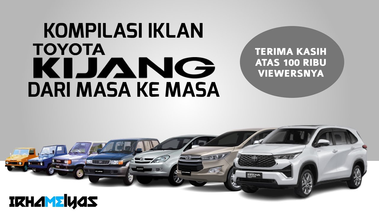 Kompilasi Iklan Toyota Kijang Dari Masa Ke Masa - (1977-2022) [UPDATE ...