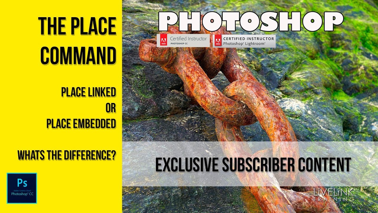 The Place linked or Embedded Commands - YouTube