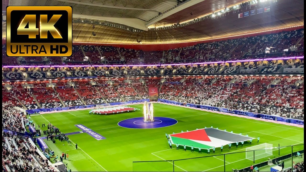 AFC ASIAN CUP 2023 ROUND 16 QATAR vs PALESTINE Pre Match Ceremony and ...