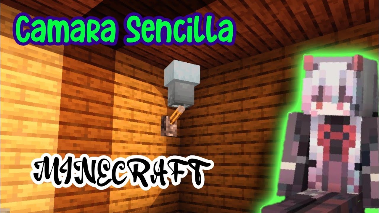 Cómo hacer una Camara en Minecraft- Facil - YouTube