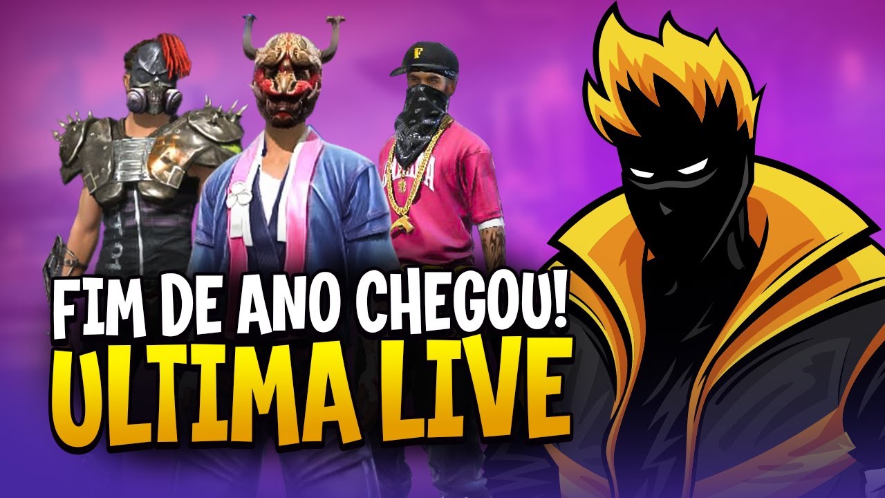 FREE FIRE - AO VIVO O FIM E UM NOVO COMEÇO - LIVE ON | BLACKN444 FREE ...