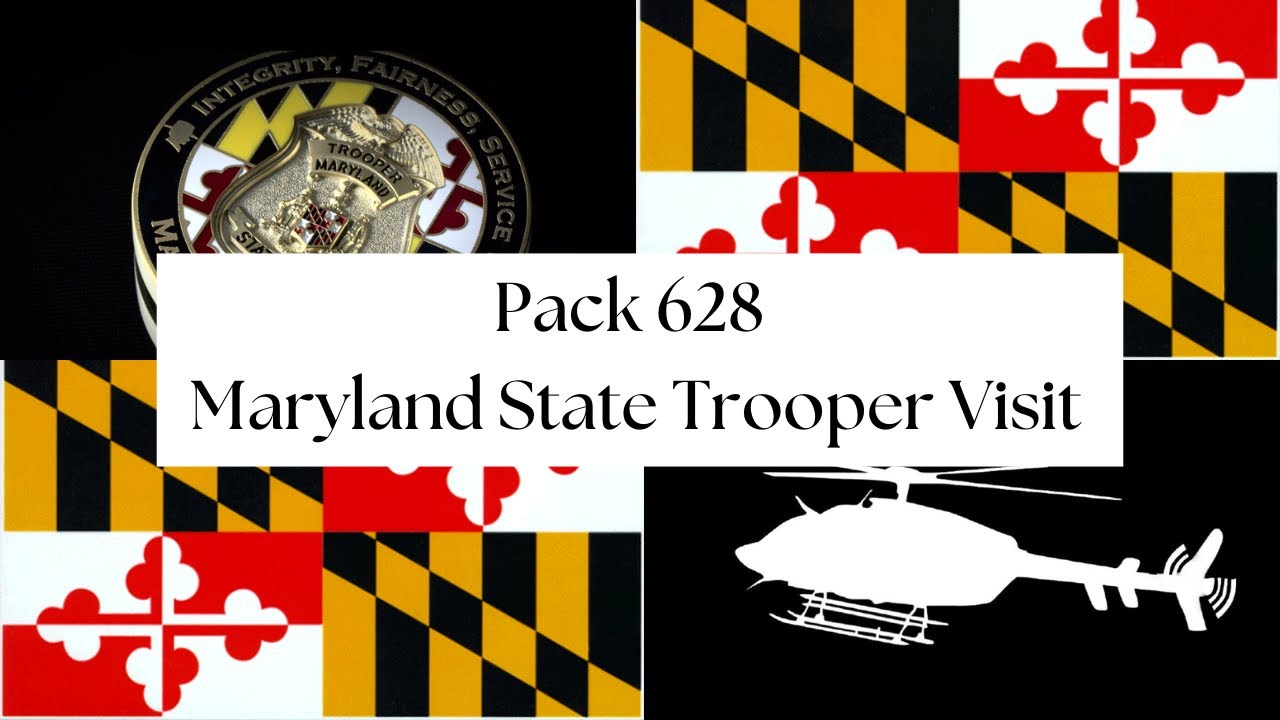 MD State Trooper Visit - YouTube