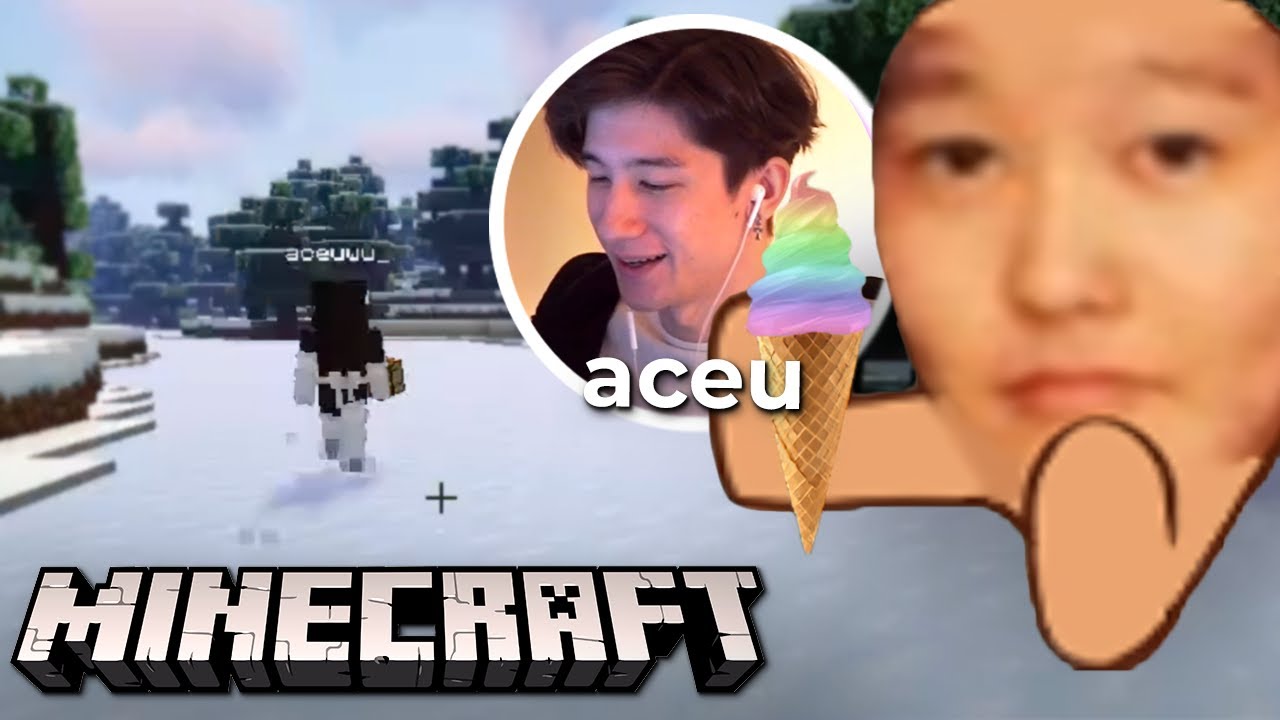 39daph Plays Minecraft - w/ Aceu Part 1 - YouTube