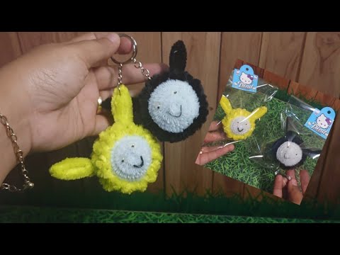 DIY CARA MEMBUAT GANCI DOMBA DARI KAWAT BULU | PIPE CLEANER KEYCHAIN ...