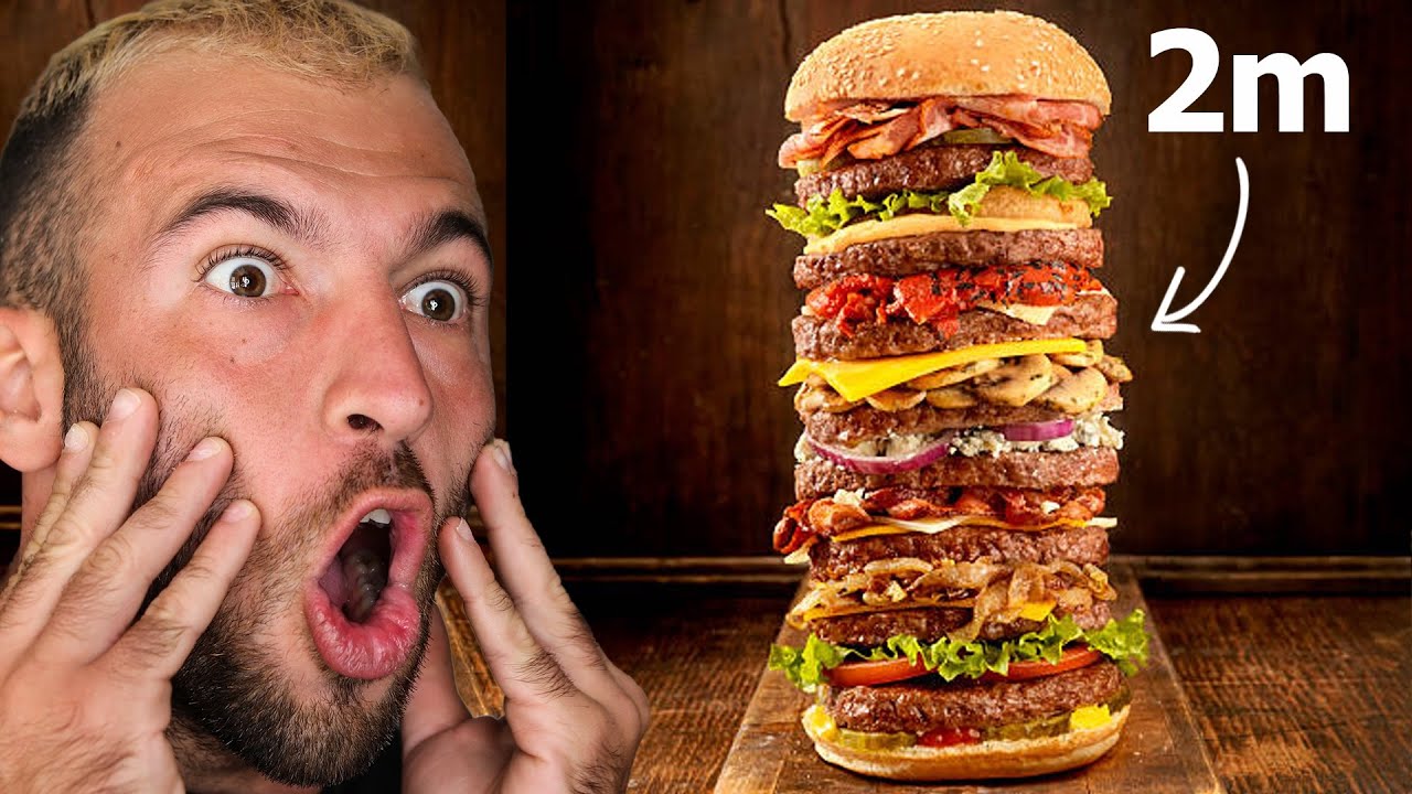 Τα Μεγαλύτερα Burger Του Κόσμου - YouTube